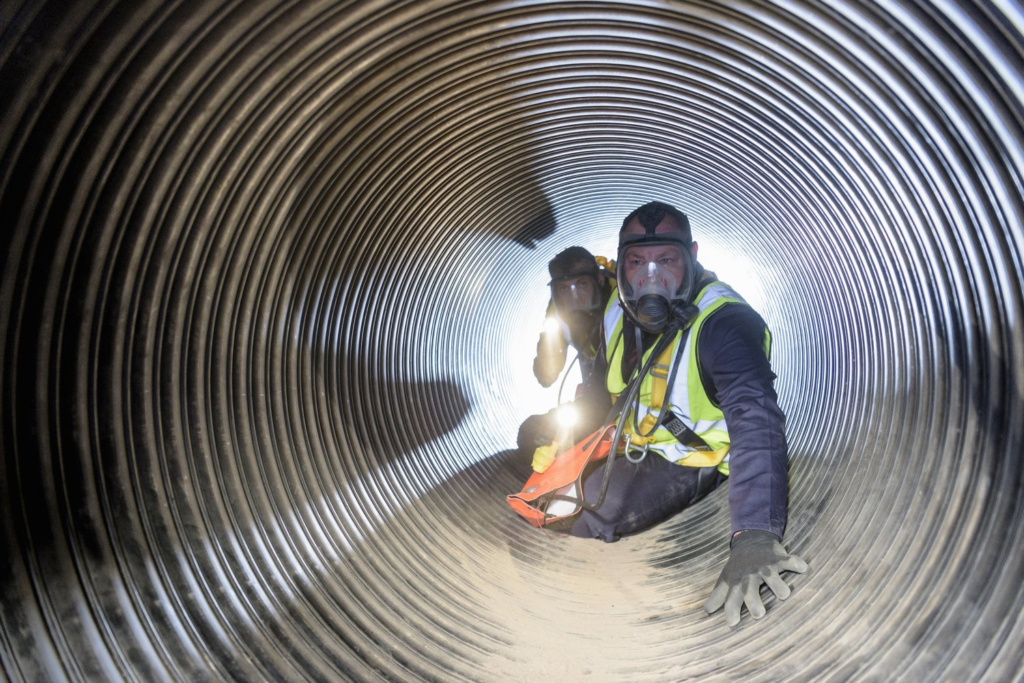 Confined Space Entry Using Breathing Apparatus – Alberta – Saga Training